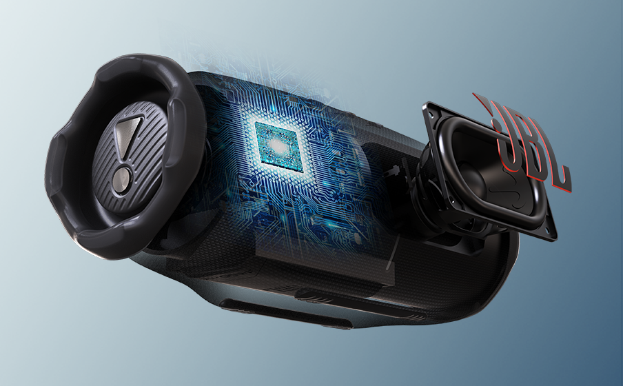 JBL Charge 6 | Bärbar vattentät och fallsäker Bluetooth-högtalare